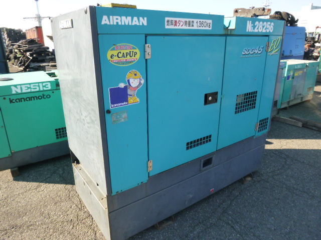 USED GENERATOR AIRMAN SDG45S 1337A60372 (F.UCHIYAMA & CO.,LTD.)