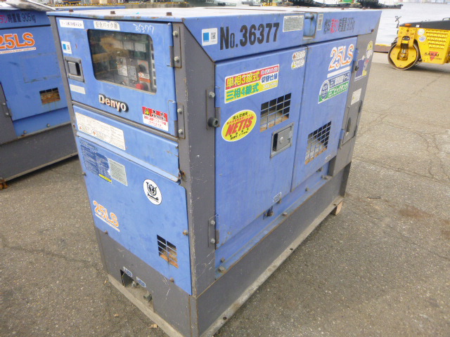 USED GENERATOR DENYO DCA-25LSKB 3850165 (F.UCHIYAMA & CO.,LTD.)