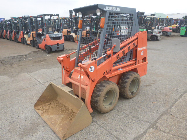 USED SKID STEERING LOADER TOYOTA 3SDK4 12372 (F.UCHIYAMA & CO.,LTD.)