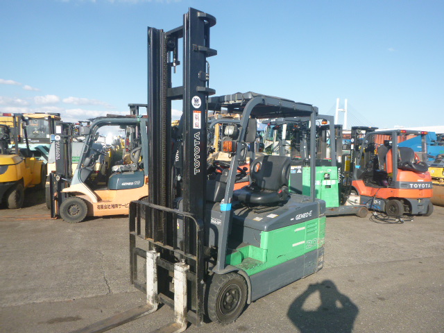 USED COUNTER BALANCE FORKLIFT TOYOTA 7FBE20 52078 (F.UCHIYAMA & CO.,LTD.)