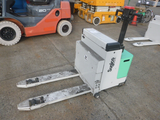 USED PALLET TRUCK FORKLIFT SUGICO LW131AU-570 5C608403 (F.UCHIYAMA & CO ...