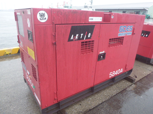 USED GENERATOR DENYO DCA-60ESH 3747202 (F.UCHIYAMA & CO.,LTD.)