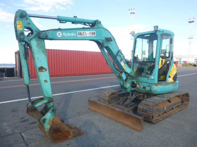 USED TRACKED EXCAVATOR KUBOTA U-40-3S 31119 (F.UCHIYAMA & CO.,LTD.)