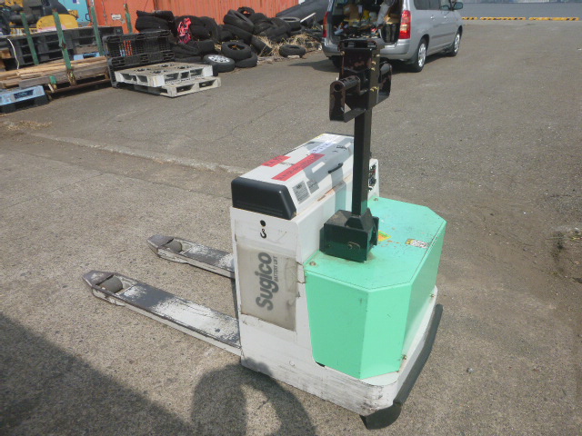 USED PALLET TRUCK FORKLIFT SUGICO 3LW13A-600 6K306306 (F.UCHIYAMA & CO ...