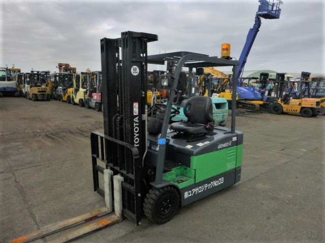 USED COUNTER BALANCE FORKLIFT TOYOTA 7FBE20 54765 (F.UCHIYAMA & CO.,LTD.)