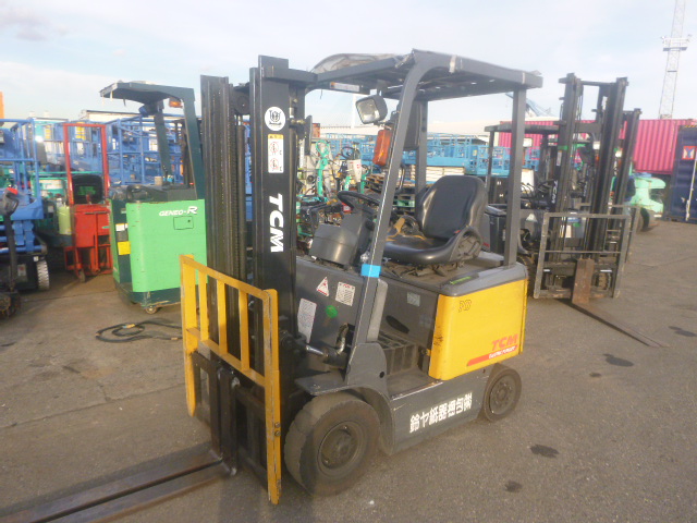 USED COUNTER BALANCE FORKLIFT TCM FB10-8 7P020745 (F.UCHIYAMA & CO.,LTD.)