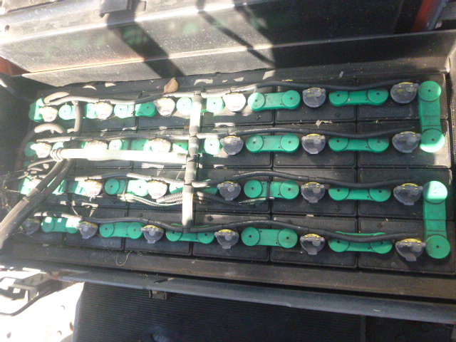 USED COUNTER BALANCE FORKLIFT TOYOTA 8FBE10 50666 (F.UCHIYAMA & CO.,LTD.)