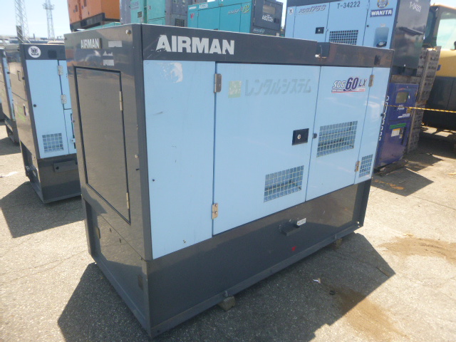 USED GENERATOR AIRMAN SDG60LX-5B1 P4CB1-0090 (F.UCHIYAMA & CO.,LTD.)