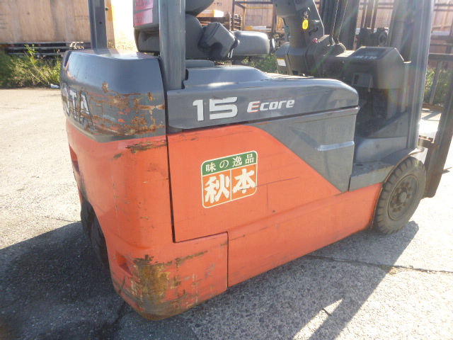 USED COUNTER BALANCE FORKLIFT TOYOTA 8FBE15 61918 (F.UCHIYAMA & CO.,LTD.)
