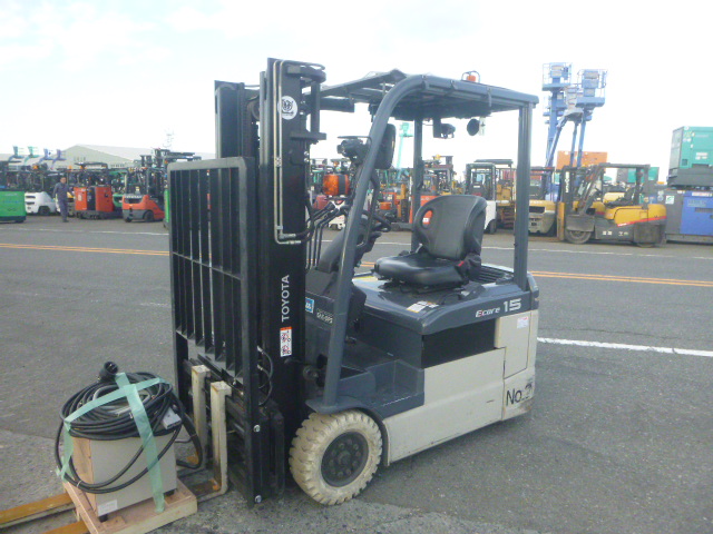 USED COUNTER BALANCE FORKLIFT TOYOTA 8FBE15 57108 (F.UCHIYAMA & CO.,LTD.)