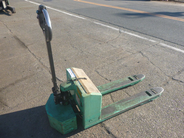 USED PALLET TRUCK FORKLIFT KOLEC EK1051-E4 158EK1695 (F.UCHIYAMA & CO ...