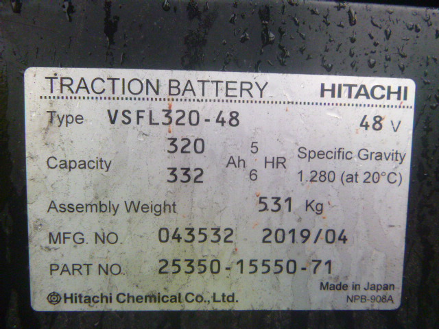 USED REACH TRUCK FORKLIFT TOYOTA 8FBR18 11607 (F.UCHIYAMA & CO.,LTD.)