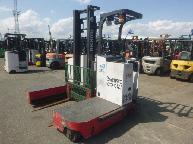 USED SIDE LOADER FORKLIFT NYK FBS15-75B-400 133AE-0258 (F.UCHIYAMA & CO ...