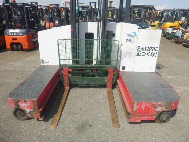 USED SIDE LOADER FORKLIFT NYK FBS15-75B-400 133AE-0258 (F.UCHIYAMA & CO ...