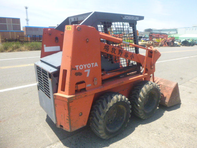 USED SKID STEERING LOADER TOYOTA 3SDK7 10975 (F.UCHIYAMA & CO.,LTD.)