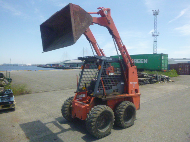 USED SKID STEERING LOADER TOYOTA 3SDK7 10975 (F.UCHIYAMA & CO.,LTD.)