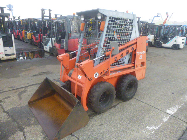 USED SKID STEERING LOADER TOYOTA 3SDK4 12410 (F.UCHIYAMA & CO.,LTD.)